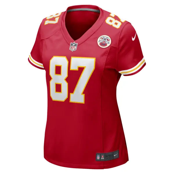 Nike Travis Kelce Kansas City Chiefs Nfl Game Football Jersey - Red
