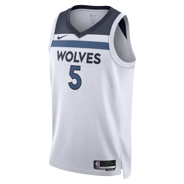 Nike Minnesota Timberwolves Dri-fit Jersey - White