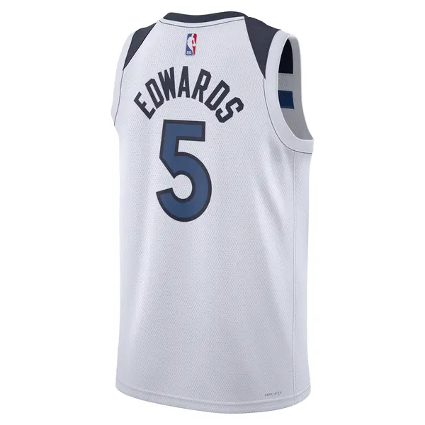 Nike Minnesota Timberwolves Dri-fit Jersey - White