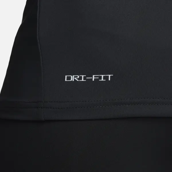 Nike Dri-fit Uv Long Sleeve Swim Top - Black