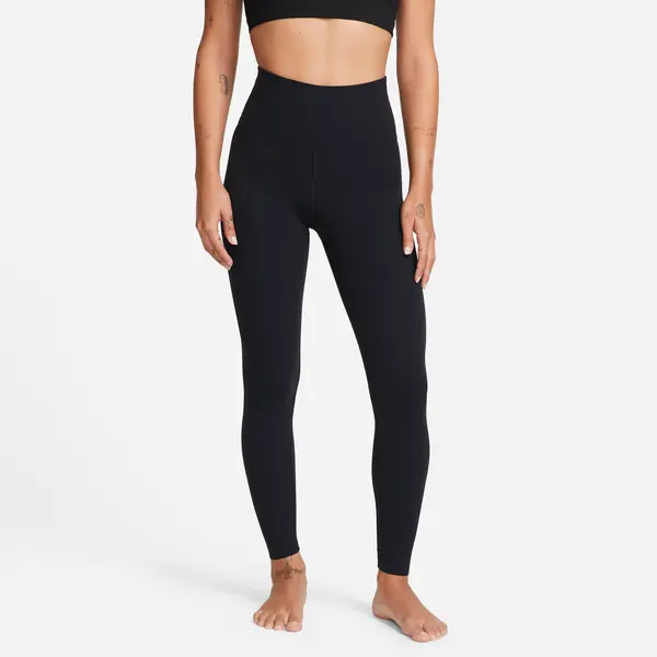 Nike Yoga Dri-fit Luxe High-waisted 7/8 Infinalon Leggings - Black