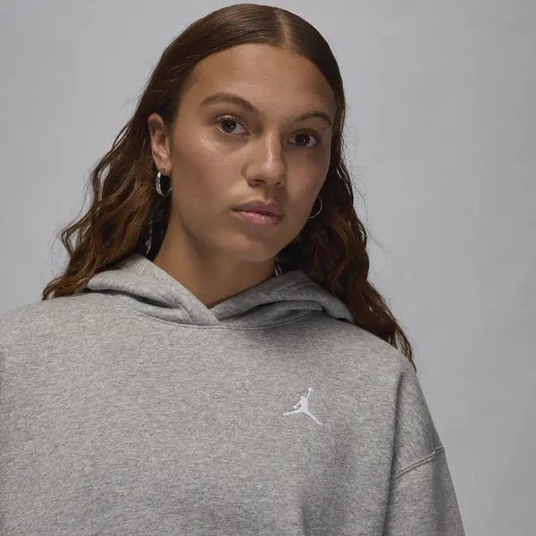 JORDAN Brooklyn Fleece Pullover Hoodie - Grey