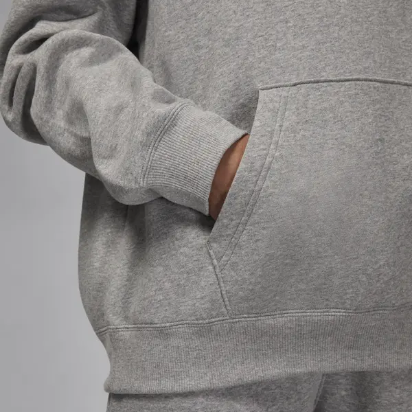 JORDAN Brooklyn Fleece Pullover Hoodie - Grey