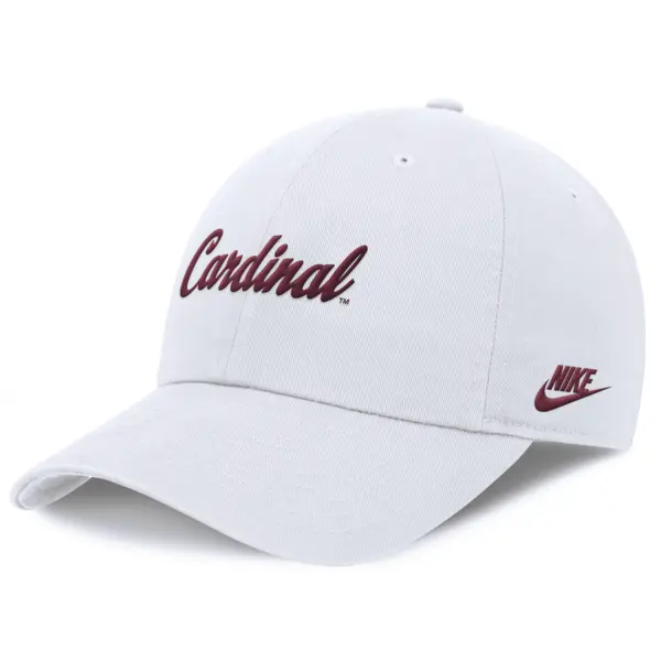 Nike Stanford Cardinal Legacy Club Dri-fit Adjustable Hat - White