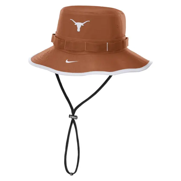 Nike Texas Longhorns On-field Apex Boonie Dri-fit College Bucket Hat - Orange