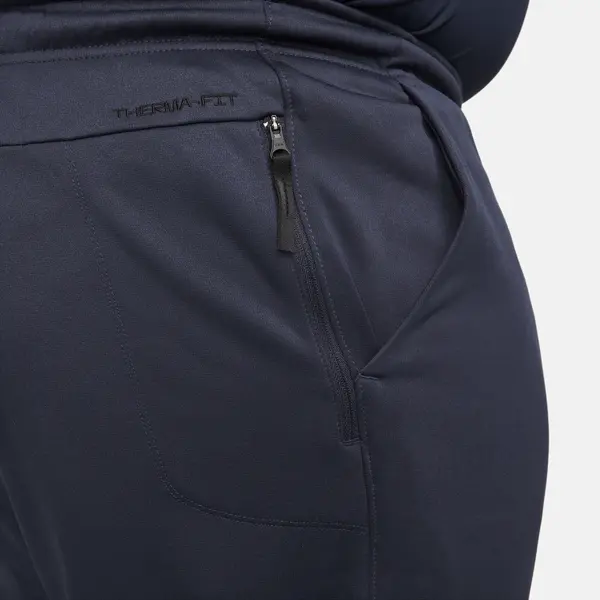 Nike Therma Therma-fit Open Hem Fitness Pants - Blue