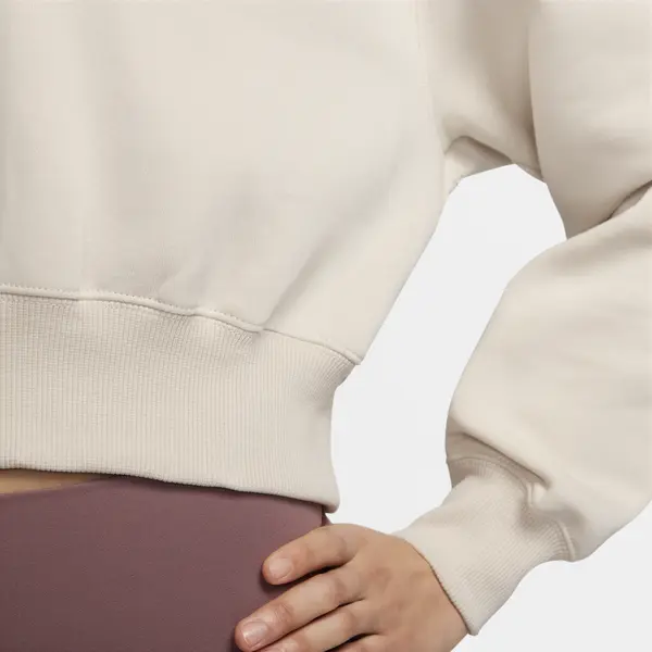 Nike Sportswear Phoenix Fleece Cropped V-neck Top
