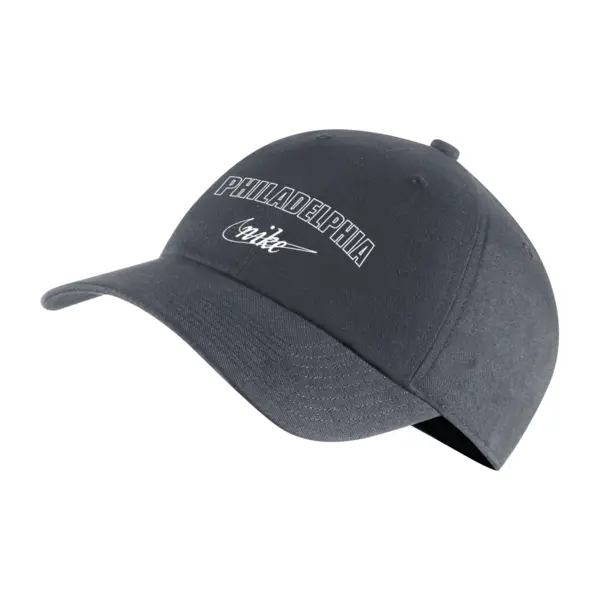 Nike Philadelphia 76ers Heritage86 Nba Adjustable Cap - Grey