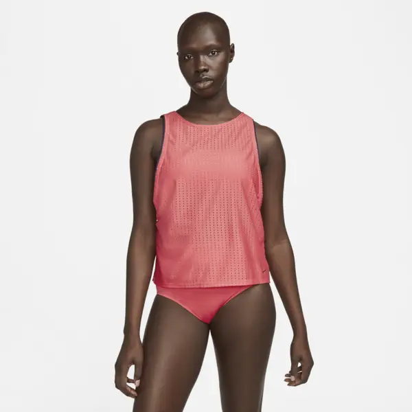 Nike Swim Convertible Layered Tankini Top