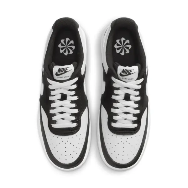 Nike Court Vision Low Next Nature Shoes - Black