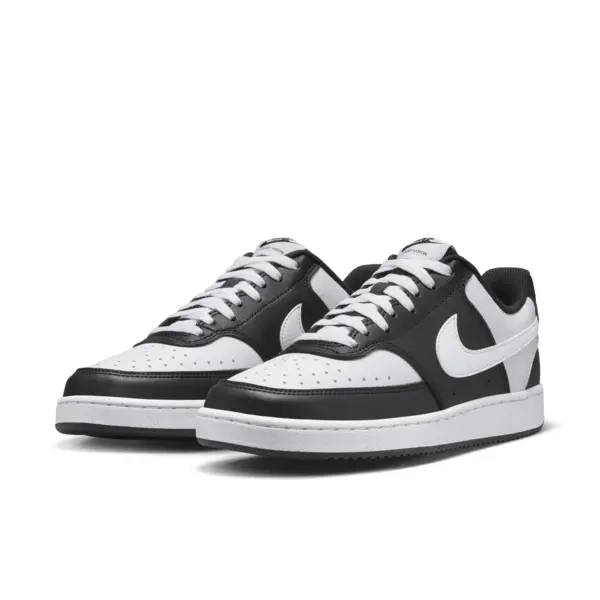 Nike Court Vision Low Next Nature Shoes - Black