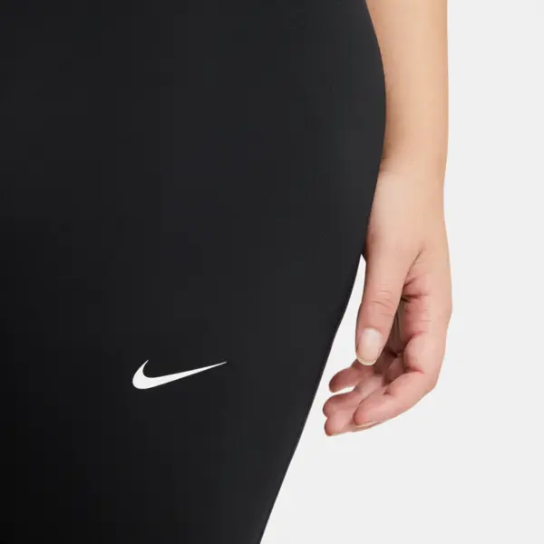 Nike Pro Mid-rise Crop Mesh-panel Leggings