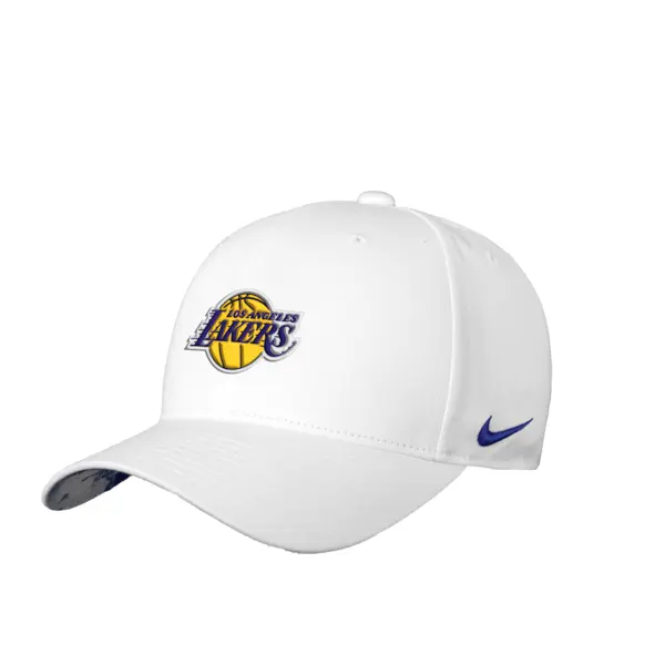 Nike Los Angeles Lakers Rise Nba Adjustable Cap White Editorialist