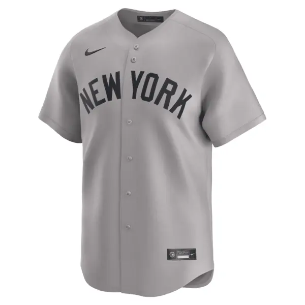 Nike Anthony Volpe New York Yankees Dri-fit Adv Mlb Limited Jersey - Grey