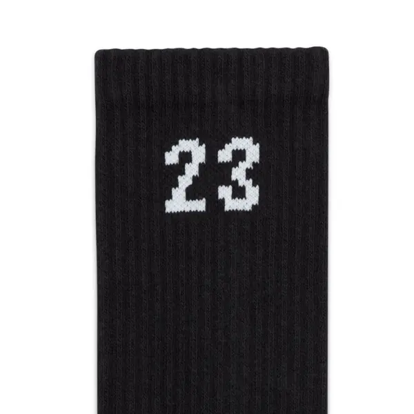 JORDAN Essentials Crew Socks 3 Pairs - Black