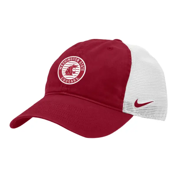 Nike Washington State Heritage86 College Trucker Hat - Red