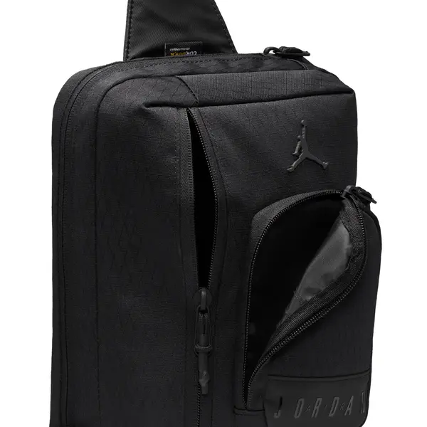 Jordan Collectors Crossbody Bag - Black | Editorialist