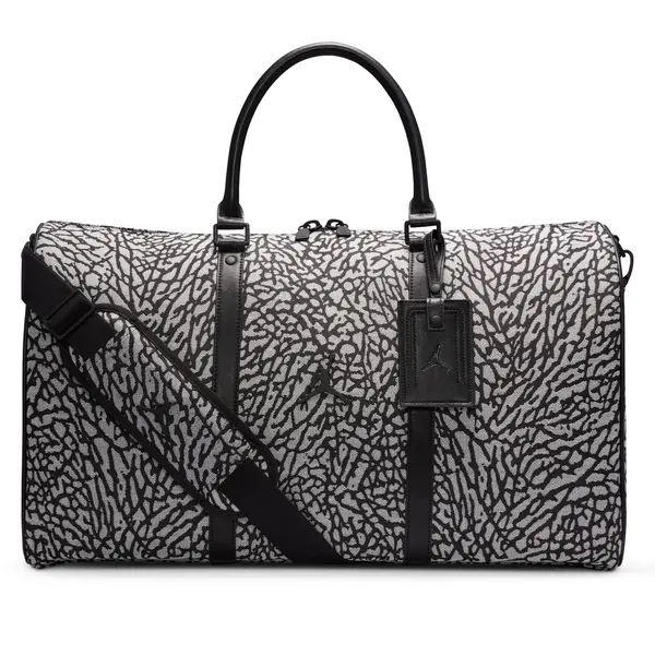 Jordan Icon Duffle Bag In Black - 59% Off | Editorialist