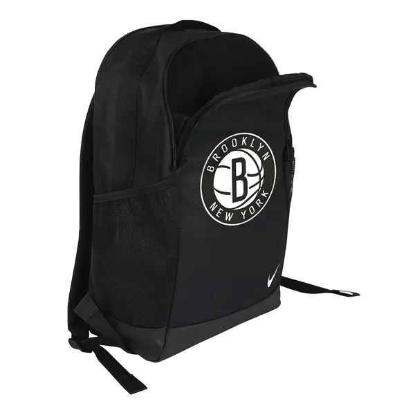 Nike Brooklyn Nets Brasilia Nba Backpack - Black
