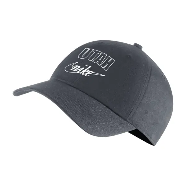 Nike Utah Jazz Heritage86 Nba Adjustable Cap - Grey