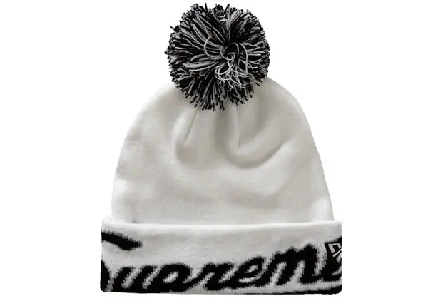 Supreme New Era Script Cuff Beanie