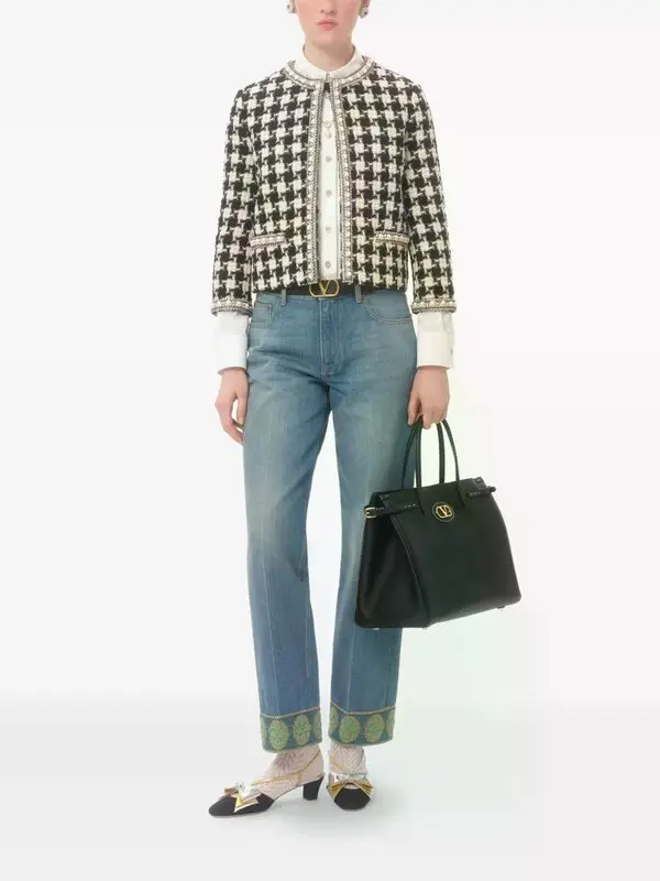 Valentino Garavani Antibes Medium Tote Bag - Black