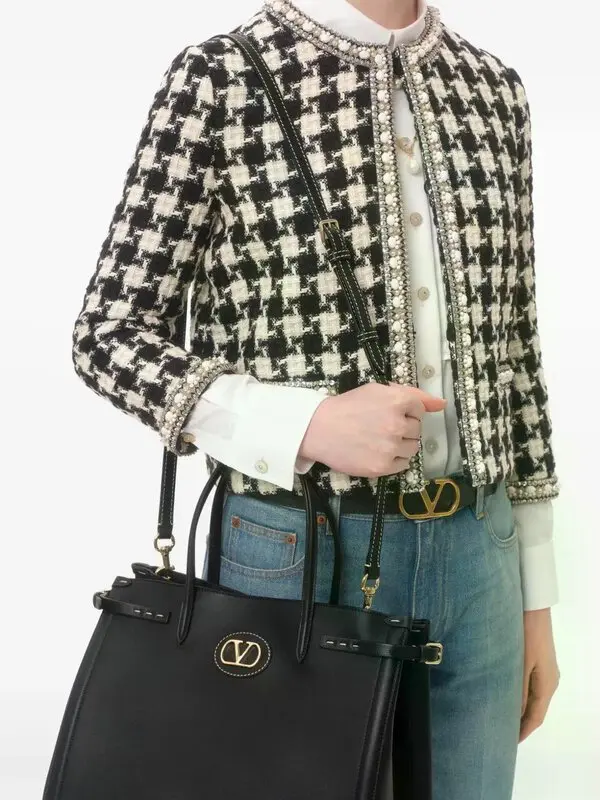 Valentino Garavani Antibes Medium Tote Bag - Black