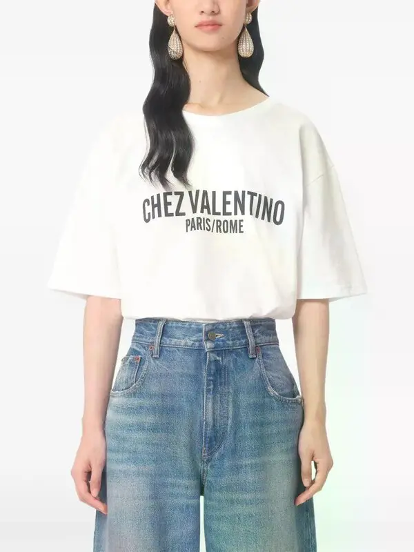 Valentino Garavani Logo-print T-shirt - White