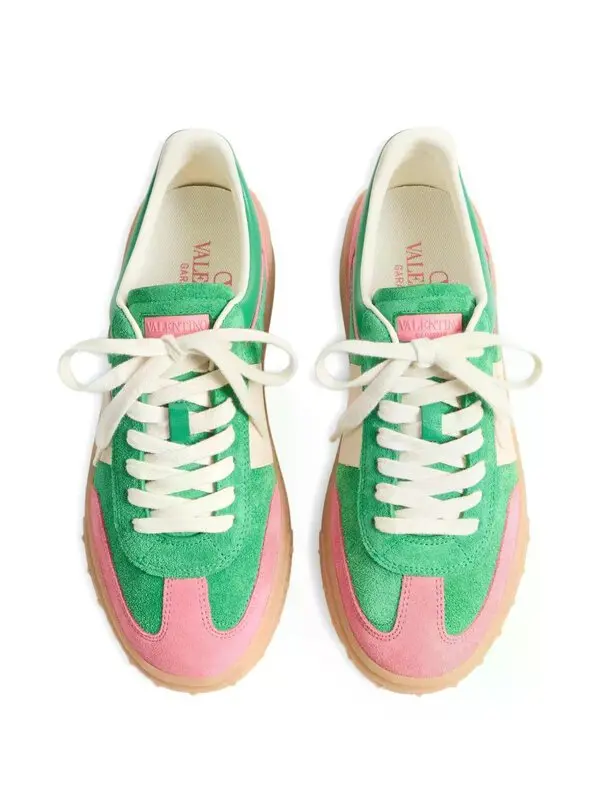 Valentino Garavani Upvillage Crosta Sneakers - Green