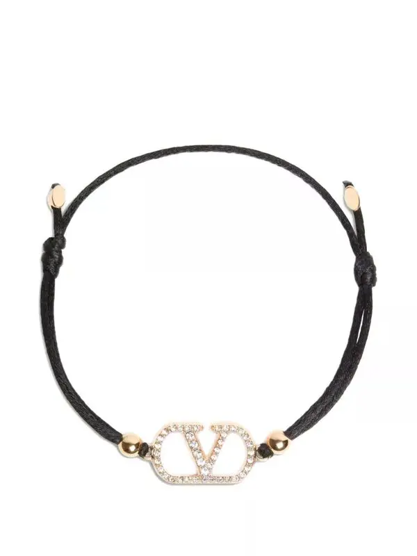 Valentino Garavani Vlogo Signature Bracelet - Black