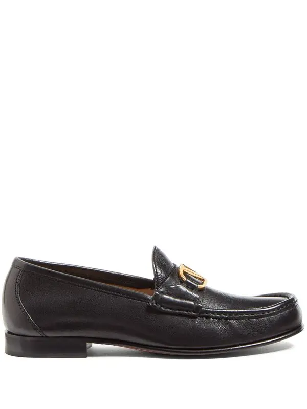 Valentino Garavani Vlogo Signature Loafers - Black