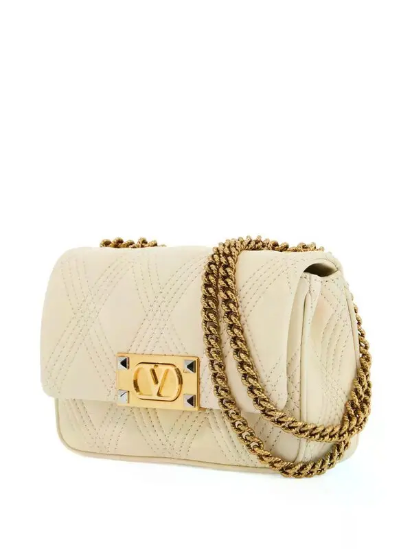 Valentino Garavani Small Quiltie 67 Shoulder Bag - Neutrals