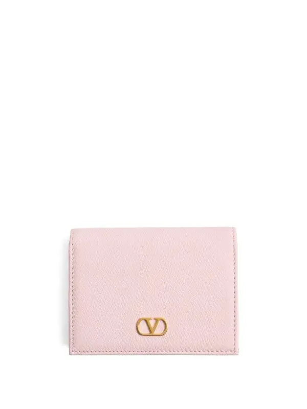 Valentino Garavani Vlogo Signature Wallet - Pink
