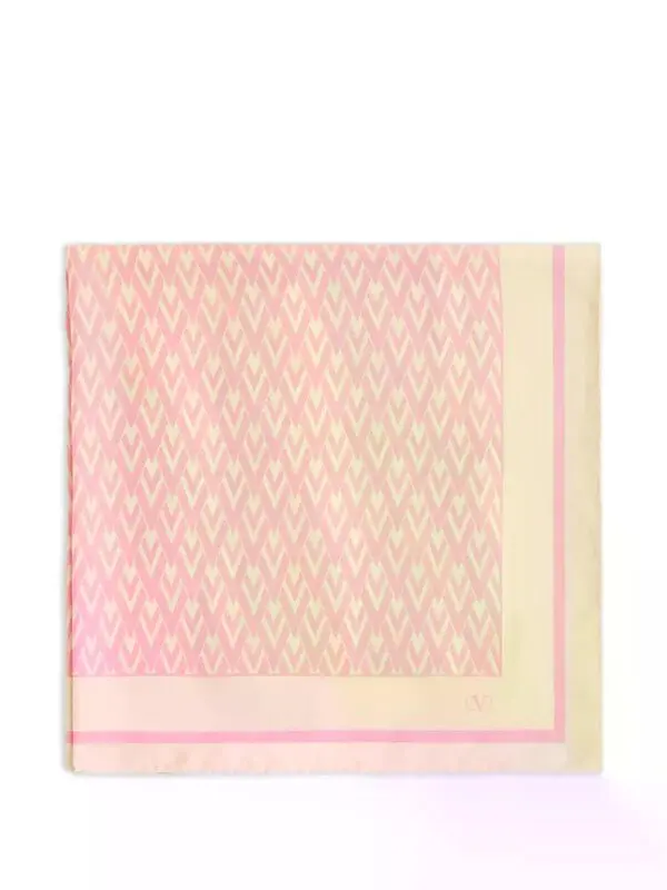 Valentino Garavani Toute La V Scarf - Neutrals