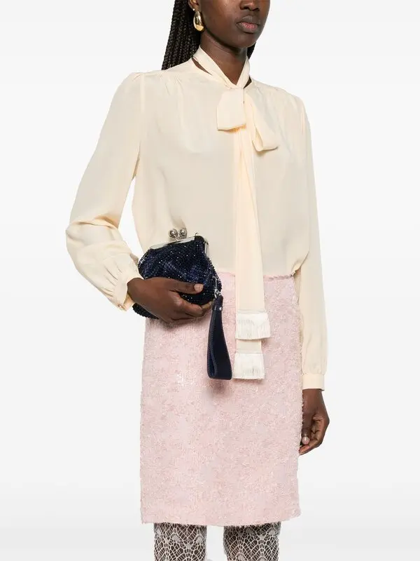 Max Mara Small Pasticcino Clutch Bag