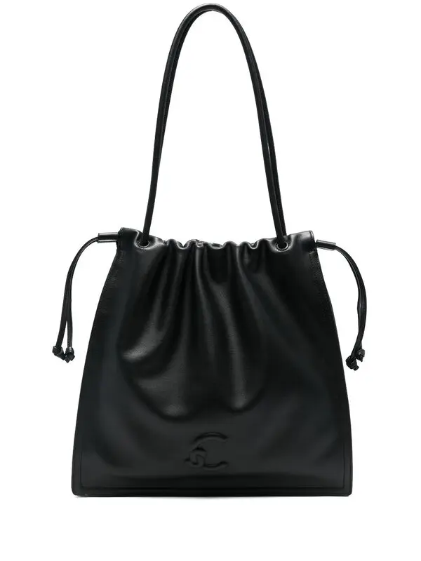 COCCINELLE Logo-embossed Tote Bag - Black