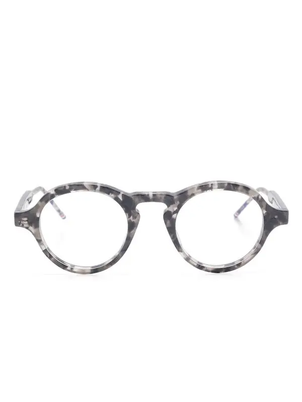 Thom Browne Round-frame Glasses - Grey
