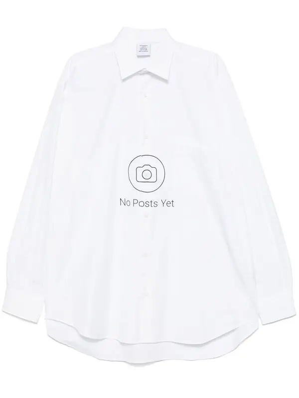 Vetements Graphic-print Shirt