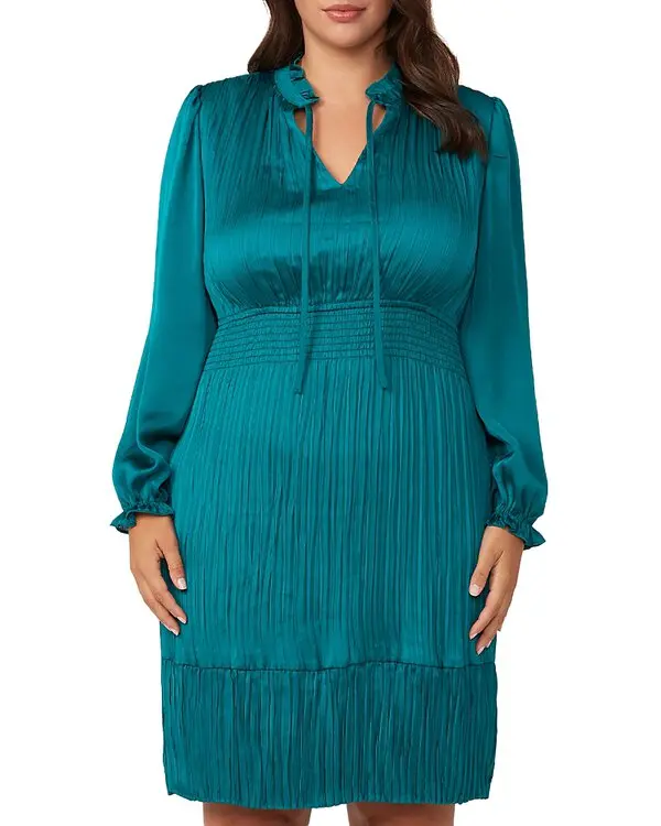 ESTELLE Nina Shirred Mini Dress