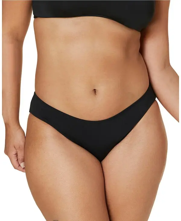 ANDIE Low Rise Bikini Bottom - Black