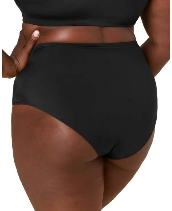 ANDIE High Waisted Bikini Bottom - Black