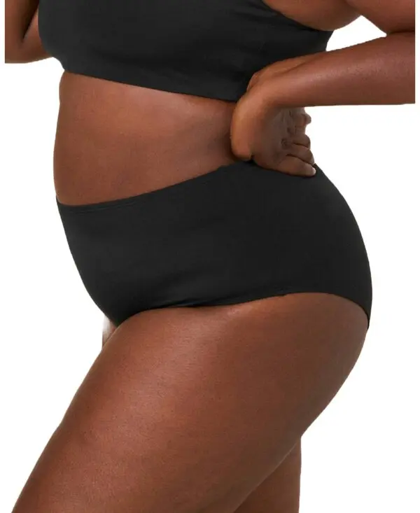 ANDIE High Waisted Bikini Bottom - Black