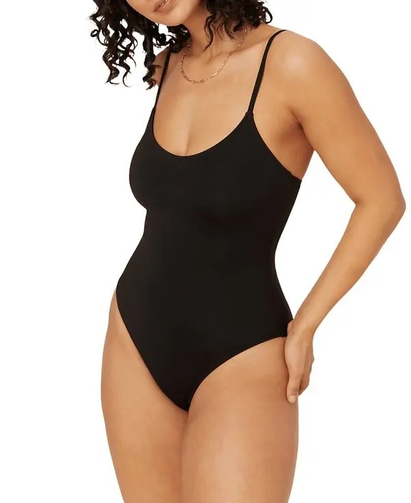ANDIE Amalfi Scoop Neck One-piece Swimsuit - Black