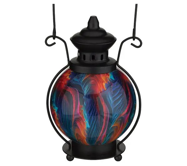 REGAL ART & GIFT Swirl Led Lantern Multi - One-color