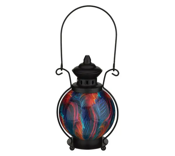 REGAL ART & GIFT Swirl Led Lantern Multi