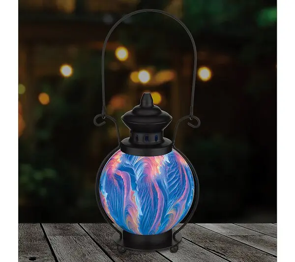 REGAL ART & GIFT Swirl Led Lantern Multi