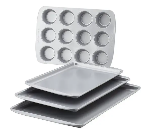 FARBERWARE 4-piece Nonstick Bakeware Set