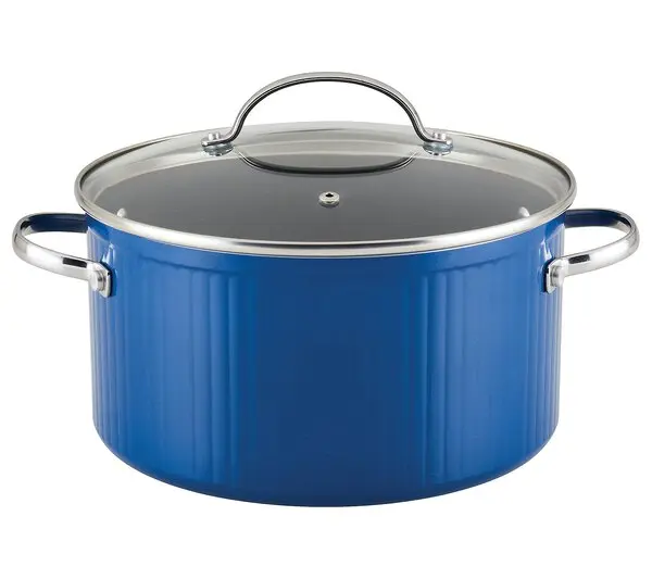 FARBERWARE Nonstick Cookware Stockpot, 6qt - One-color