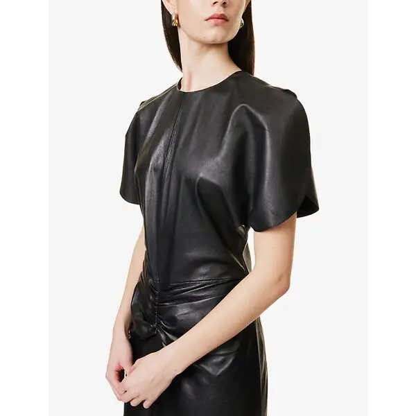 chinese dress ladies Womens Victoria Beckham Leather Skirt by LeatherCult