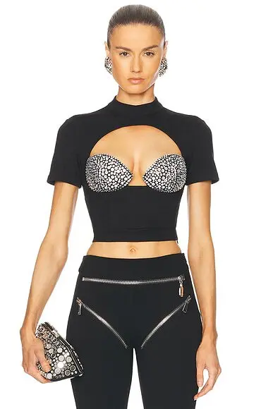AREA Bustier T-shirt